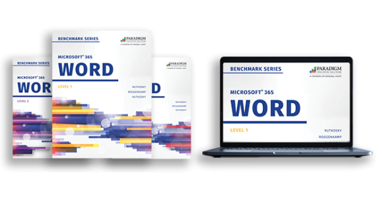 Microsoft Word Courseware | Paradigm Education Microsoft Word Courseware | Paradigm Education